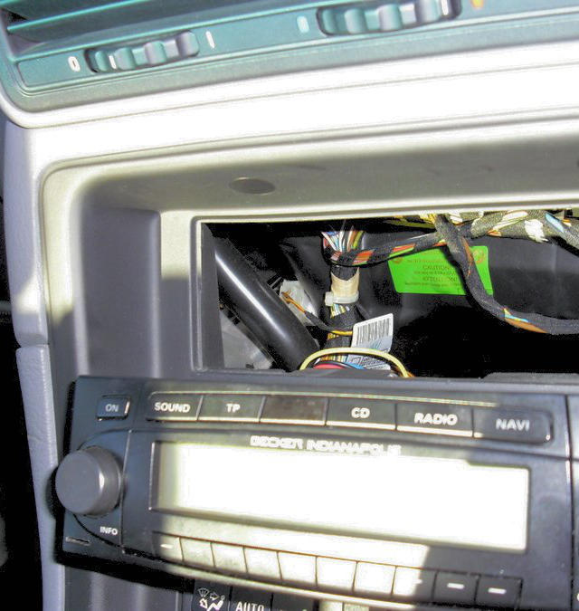 BMW E31 fitting Becker Indianapolis